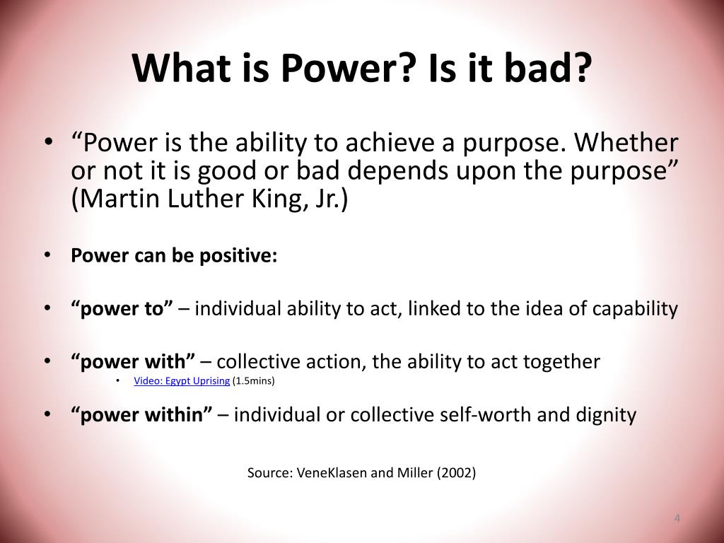 PPT - Power over the people…. Power with the people…. POWER TO THE ...