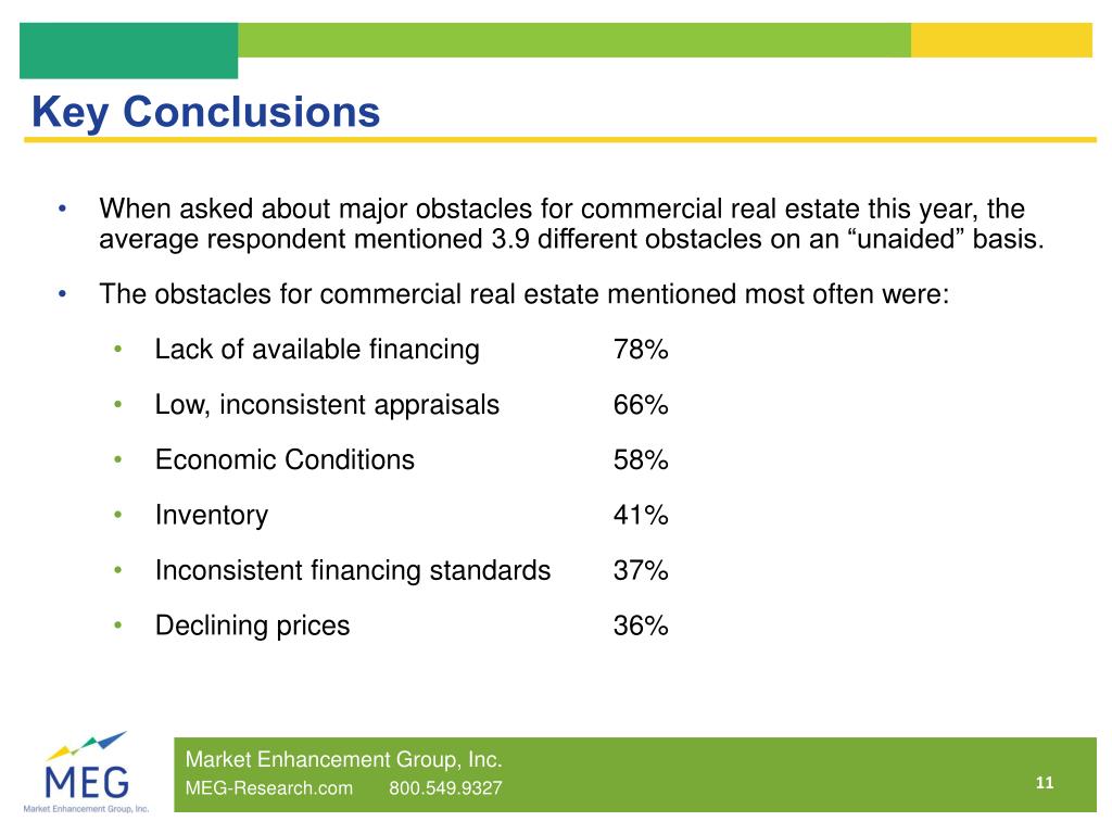 PPT - Florida REALTORS ® Commercial Real Estate Lending Study ...