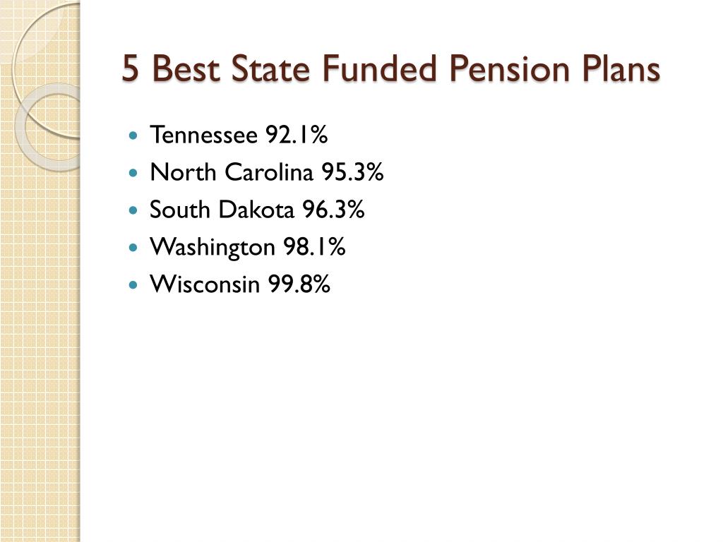 PPT - The State of Our Governmental Pension Plans PowerPoint ...