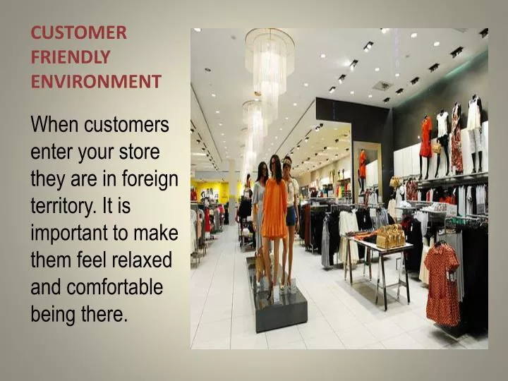 PPT - CUSTOMER FRIENDLY ENVIRONMENT PowerPoint Presentation, free ...