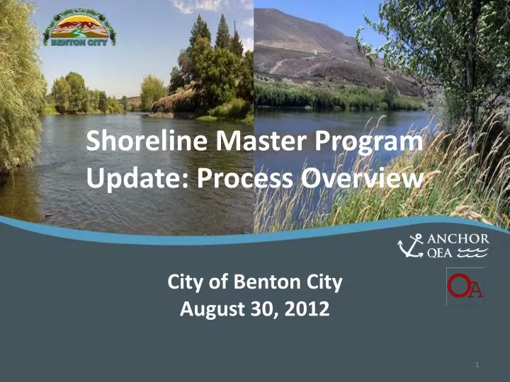 PPT - Shoreline Master Program Update: Process Overview PowerPoint Presentation - ID:2605569