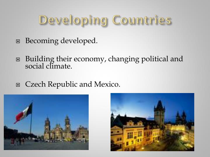 PPT - Developed vs. Underdeveloped Countries PowerPoint Presentation ...
