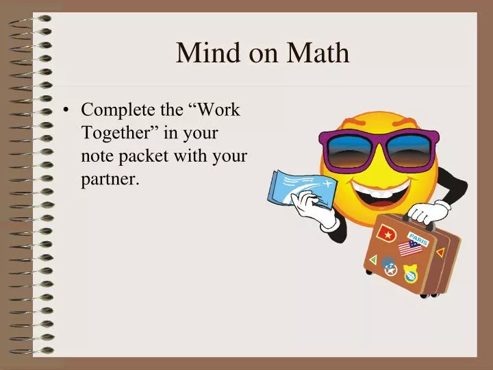 PPT - Mind on Math PowerPoint Presentation, free download - ID:2606067