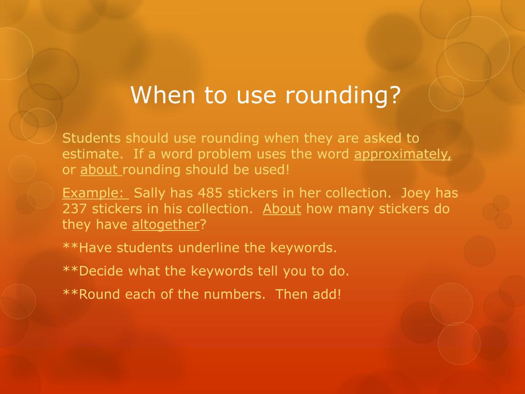 PPT - Rounding PowerPoint Presentation, free download - ID:2606100 PPT - Rounding PowerPoint Presentation, free download - ID:2606100