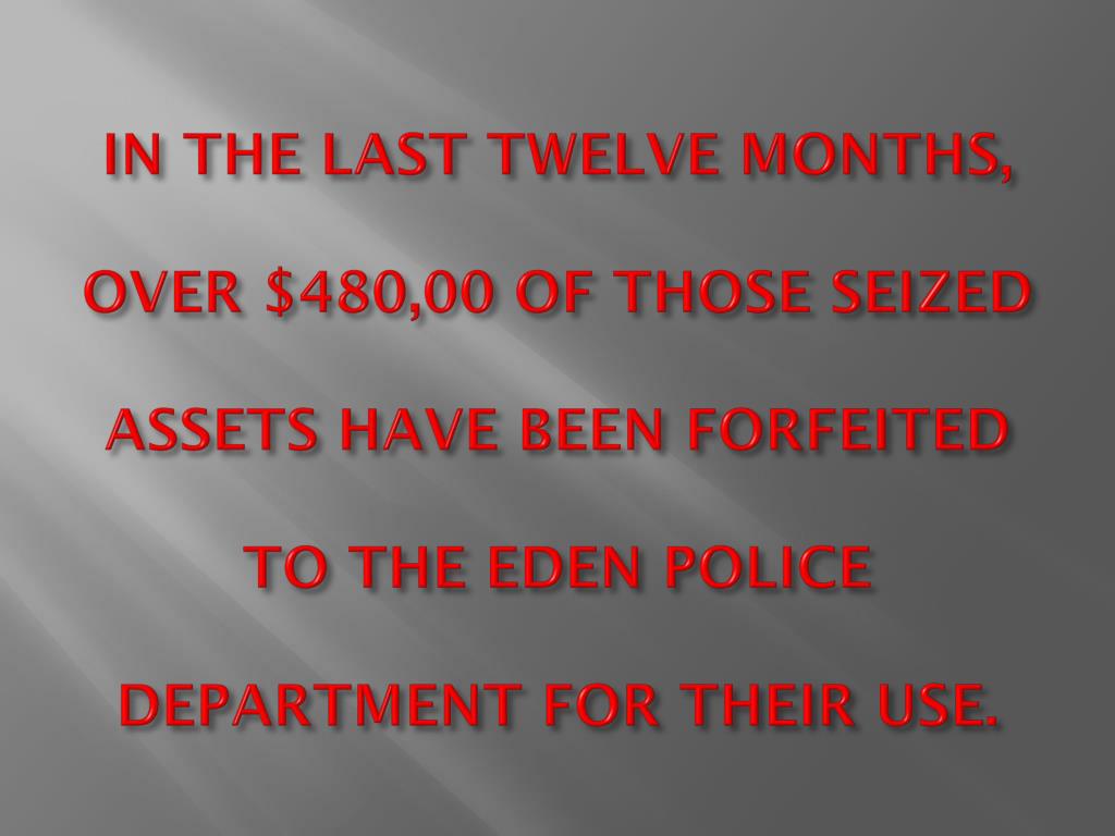 PPT - Eden Police Department: Fighting Drug Crimes and Ensuring Public ...