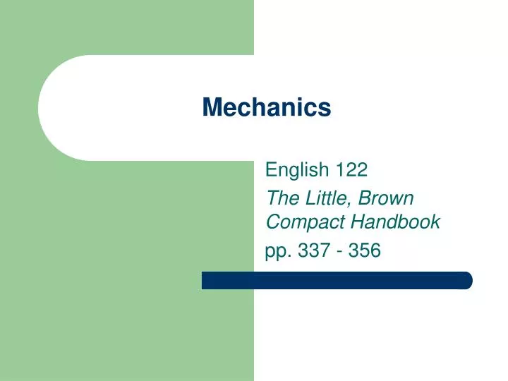 PPT - Mechanics PowerPoint Presentation, free download - ID:2606414 PPT - Mechanics PowerPoint Presentation, free download - ID:2606414