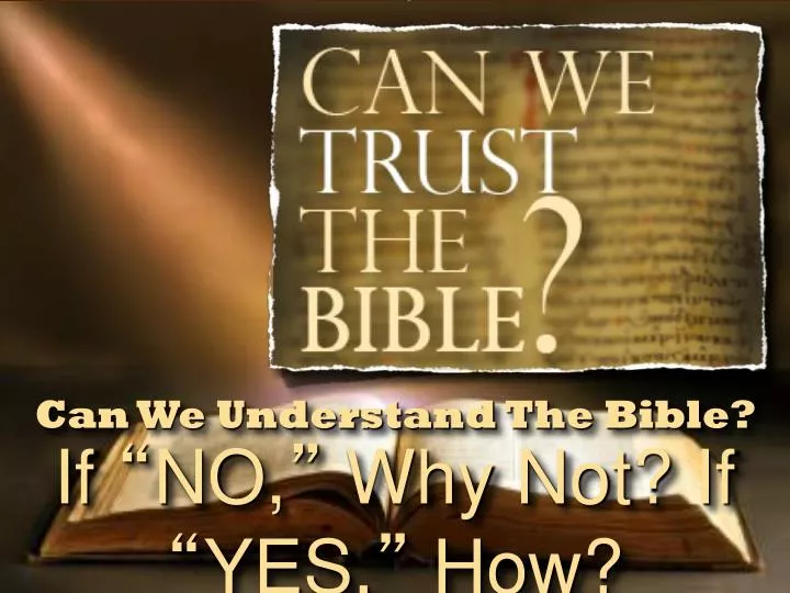 PPT - If “ NO, ” Why Not? If “ YES, ” How? PowerPoint Presentation - ID ...