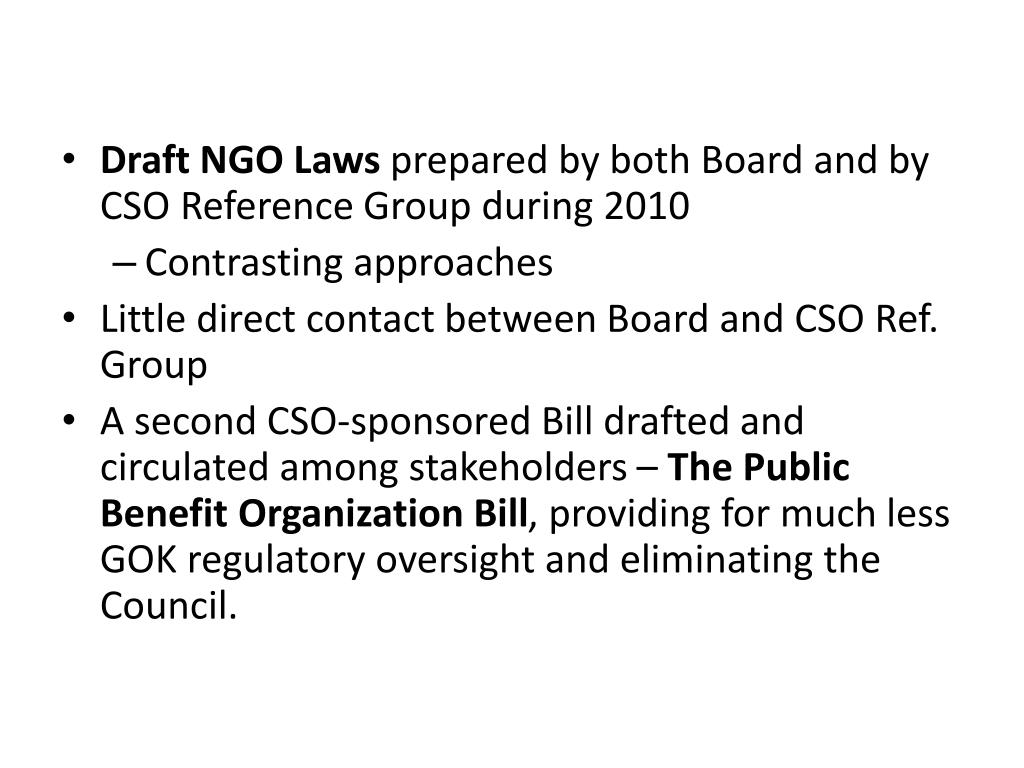 PPT - Civil Society Organizations and Government PowerPoint ...