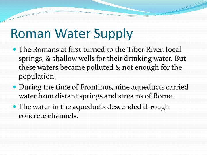 PPT - Roman Public Health PowerPoint Presentation - ID:2607186