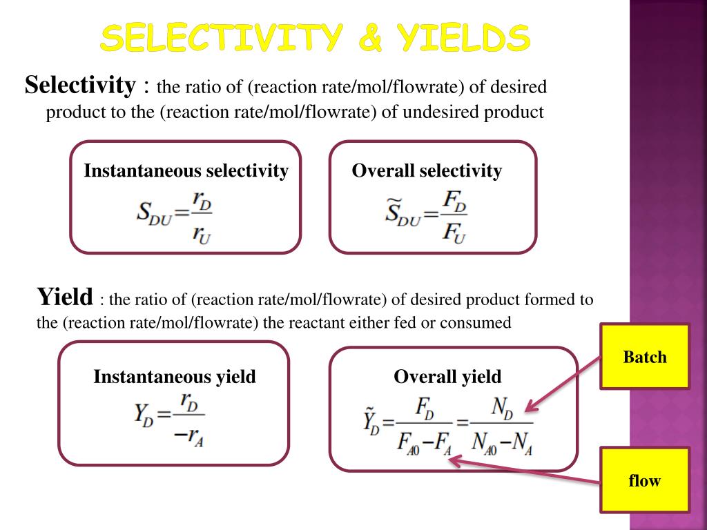 PPT - Ert 316 CHEMICAL reaction engineering multiple reactions ...