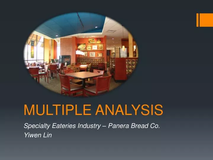 PPT - MULTIPLE ANALYSIS PowerPoint Presentation, free download - ID:2607487