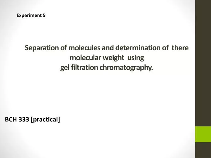 PPT - Experiment 5 PowerPoint Presentation, free download - ID:2607853