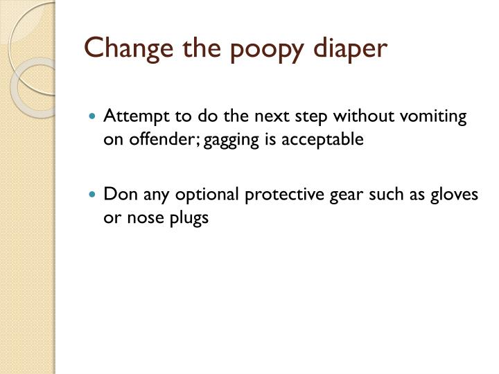 PPT - How to Change a Poopy Diaper PowerPoint Presentation - ID:2608077