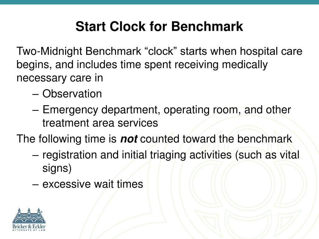 PPT - Medicare Inpatient Admission Standards: Two Midnight and ...