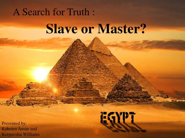 PPT - A Search for Truth : PowerPoint Presentation, free download - ID ...