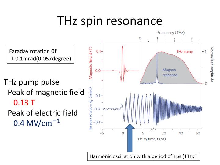 PPT - Coherent terahertz control of antiferromagnetic spin waves ...