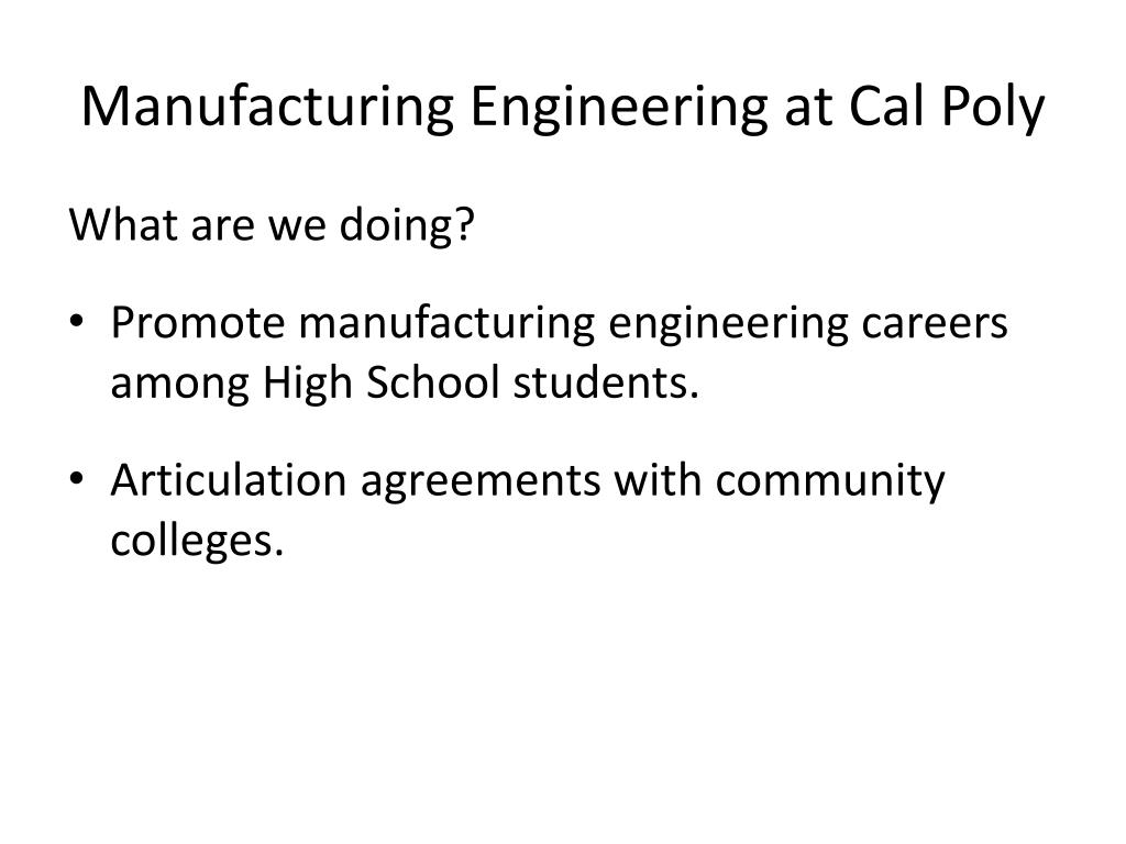 PPT - Higher Education in Manufacturing PowerPoint Presentation, free ...