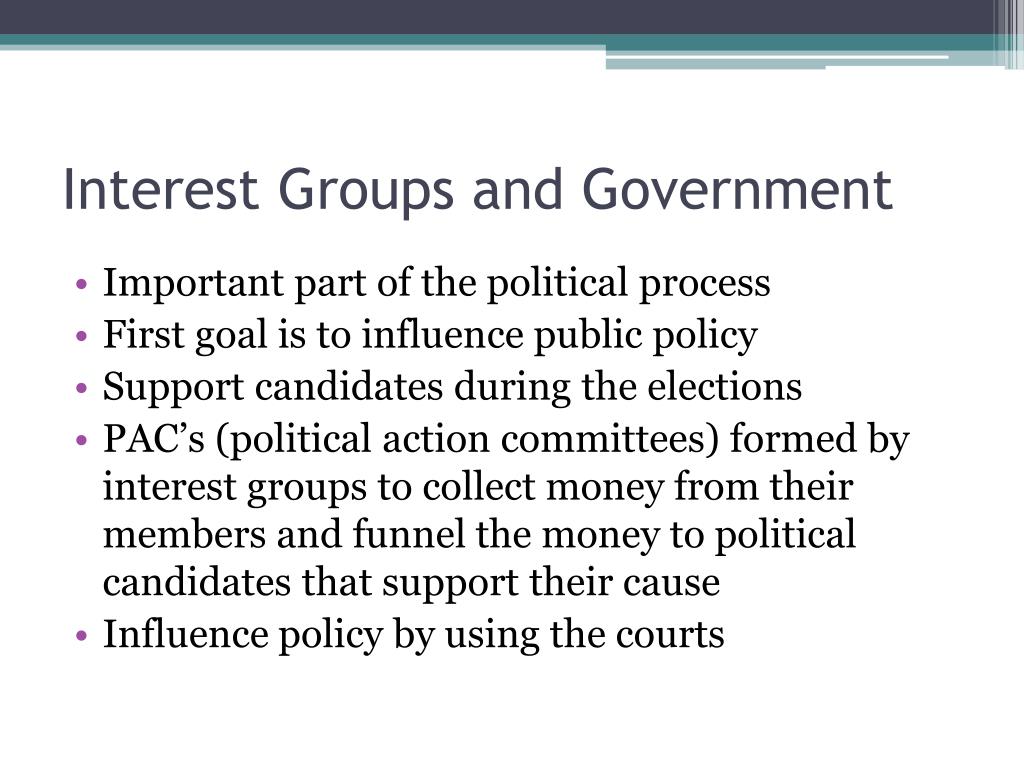 PPT - Influences on the Government PowerPoint Presentation, free ...