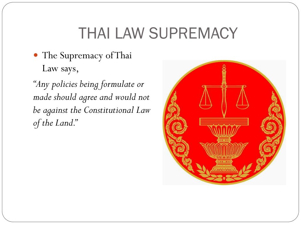 PPT - Thailand Constitution, Politics, and Administration PowerPoint ...