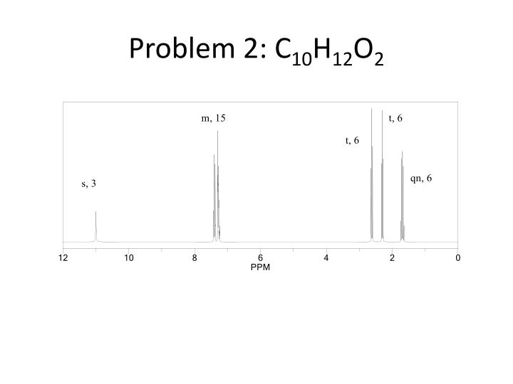 PPT - Using NMR Spectra to Identify Unknowns PowerPoint Presentation ...