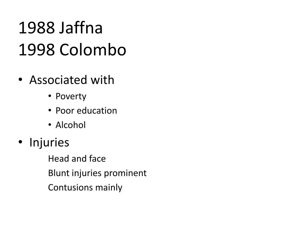PPT - Domestic violence Dr Ravi Nanayakkara PowerPoint Presentation ...