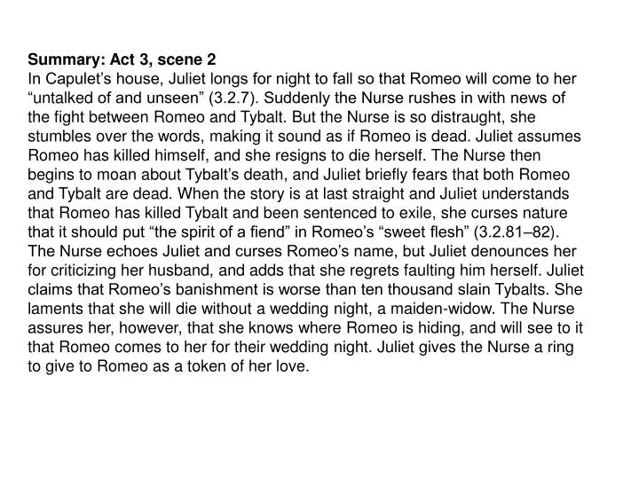 PPT - Summary: Act 3, scene 2 PowerPoint Presentation, free download ...