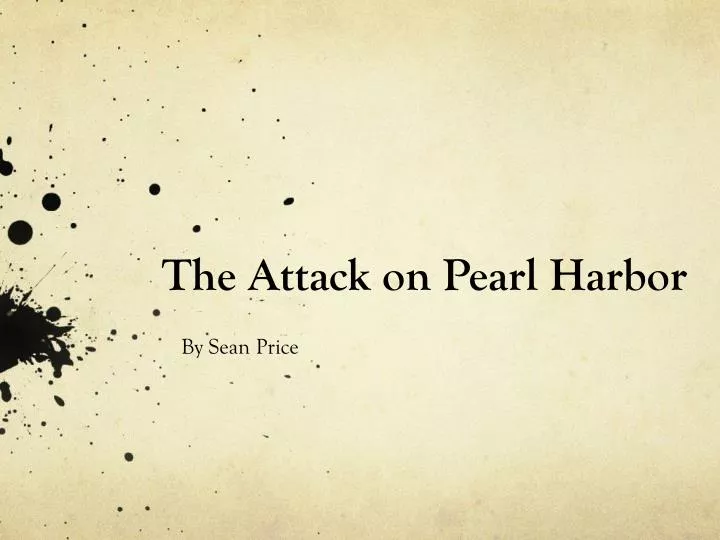 PPT - The Attack on Pearl Harbor PowerPoint Presentation, free download ...