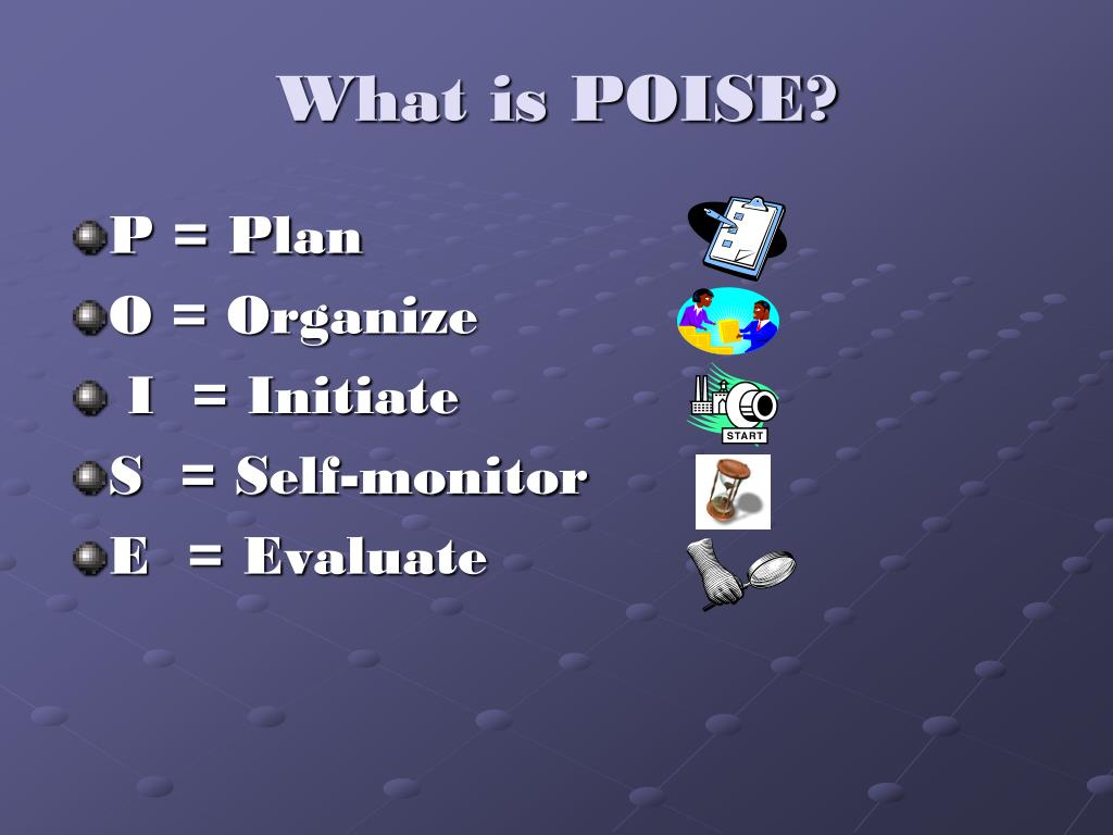 PPT - P O I S E A Presentation by Michael A. Elliott, PhD PowerPoint ...