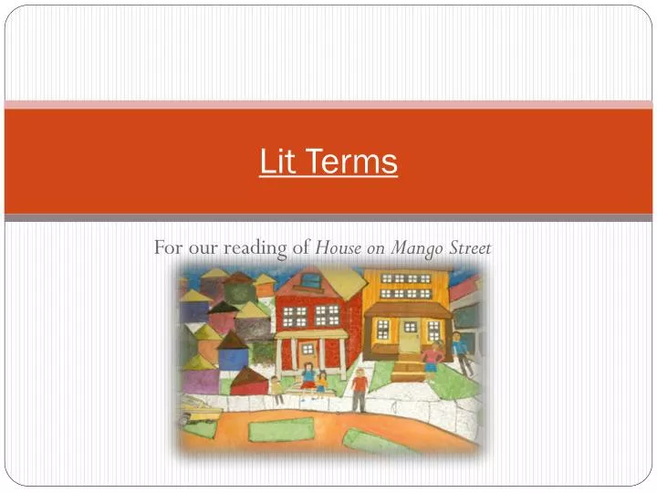 PPT - Lit Terms PowerPoint Presentation, free download - ID:2611238