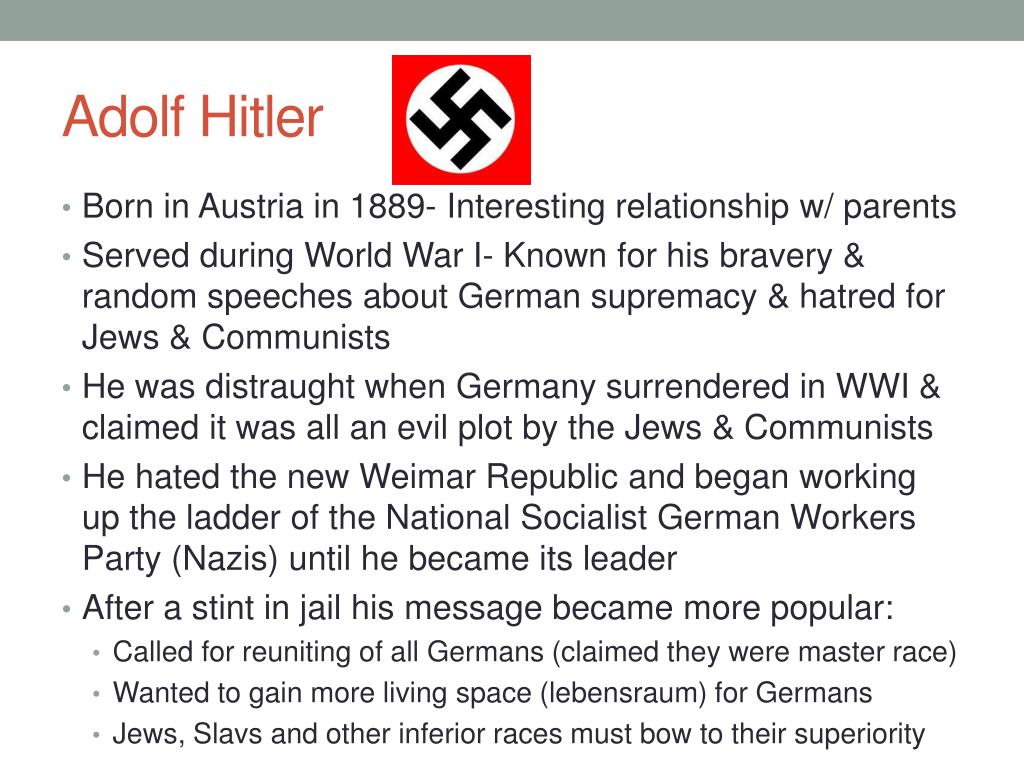 PPT - Rise of Totalitarianism: Italy, Germany, USSR PowerPoint ...