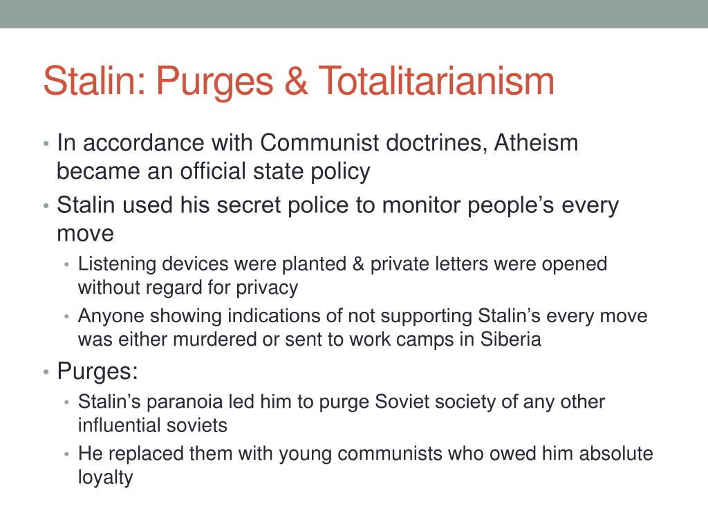 PPT - Rise of Totalitarianism: Italy, Germany, USSR PowerPoint ...