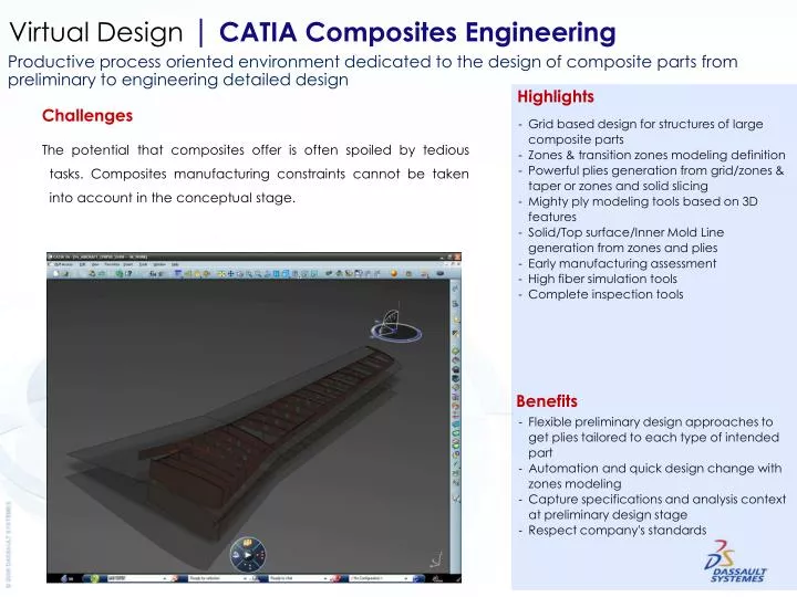 PPT - Virtual Design | CATIA Composites Engineering PowerPoint ...
