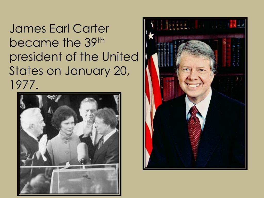 PPT - Jimmy Carter 39 th President of the United States PowerPoint ...