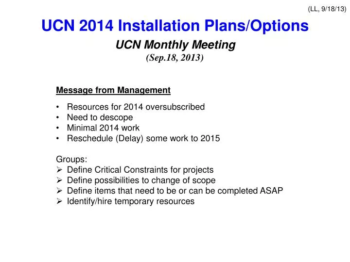 PPT - Message from Management PowerPoint Presentation, free download ...