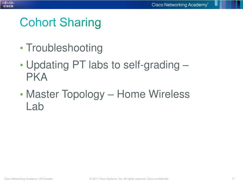 PPT - Cisco Networking Academy Sharing Session PowerPoint Presentation ... PPT - Cisco Networking Academy Sharing Session PowerPoint Presentation ...