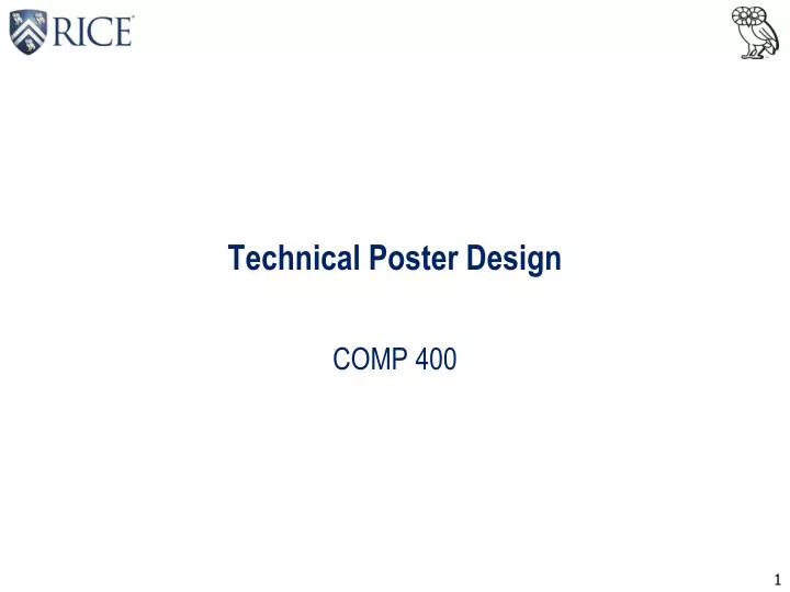 PPT - Technical Poster Design PowerPoint Presentation, free download ...