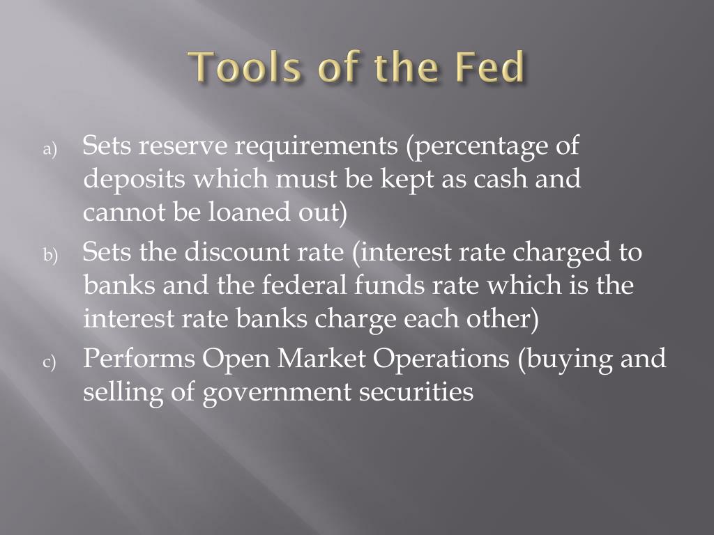 PPT - Federal Reserve and Money Supply PowerPoint Presentation, free ...