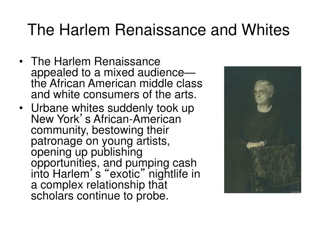 PPT - L5&6: The Harlem Renaissance Equality and Hierarchy: The African ...