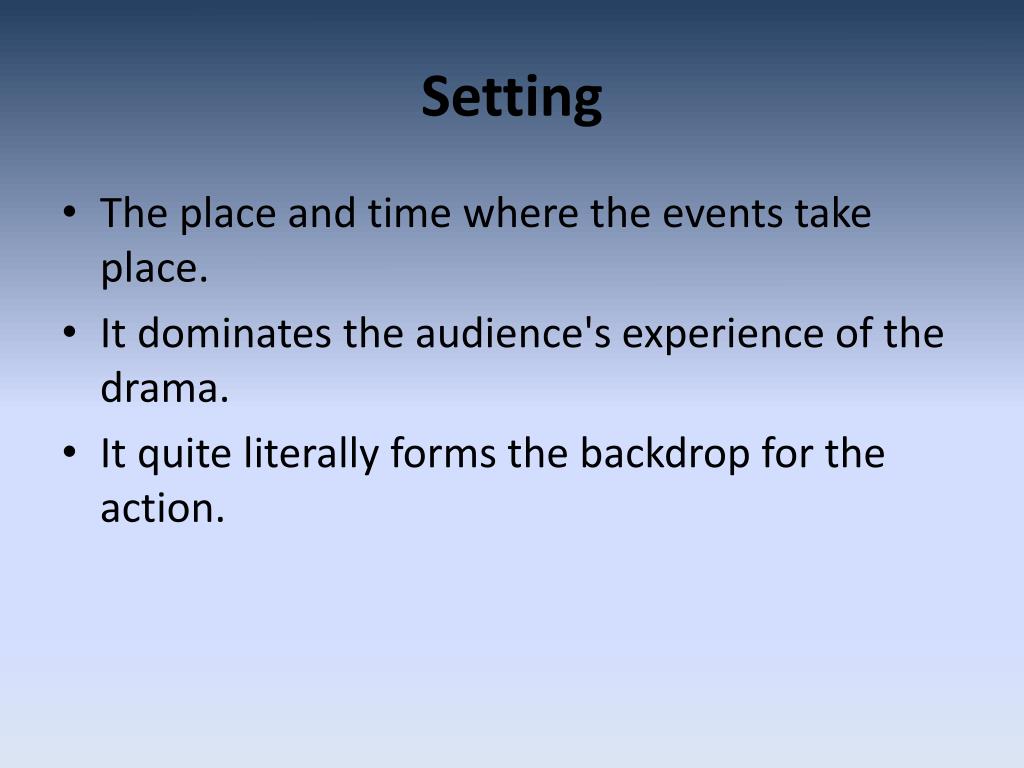 PPT - Drama Terms and Vocabulary PowerPoint Presentation, free download ...