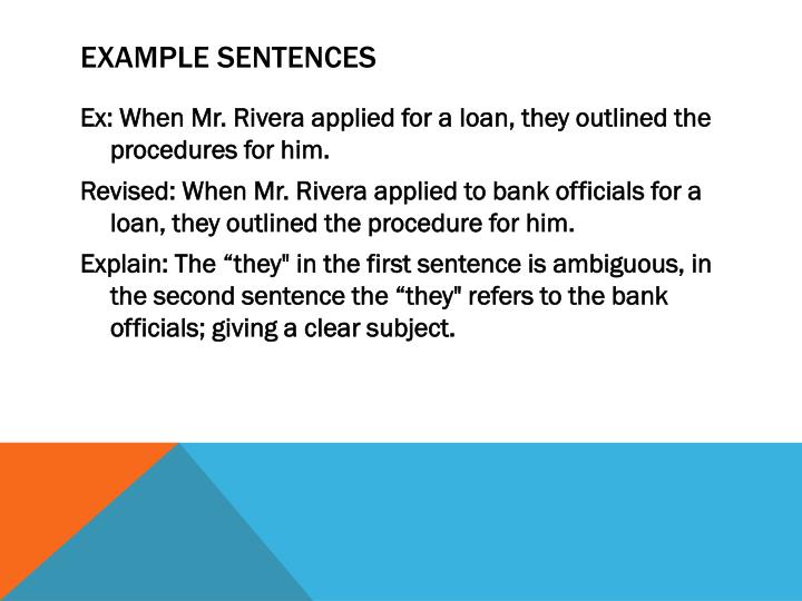 PPT - Vague Pronoun Reference PowerPoint Presentation - ID:2614558