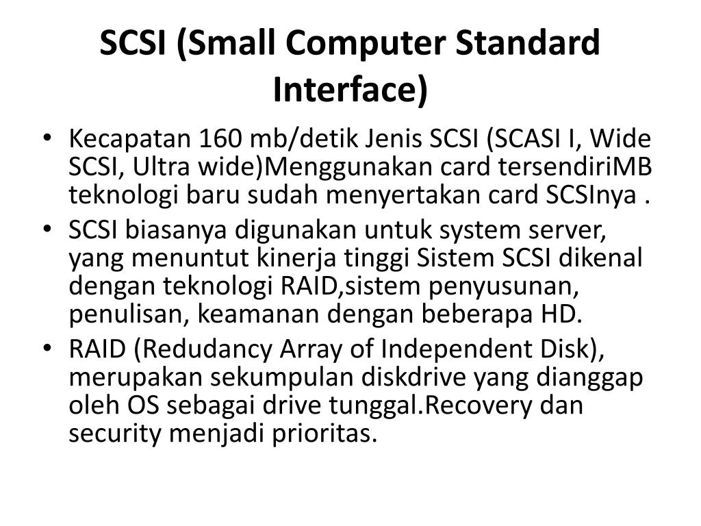 PPT - Teknologi Storage PowerPoint Presentation, free download - ID:2614584