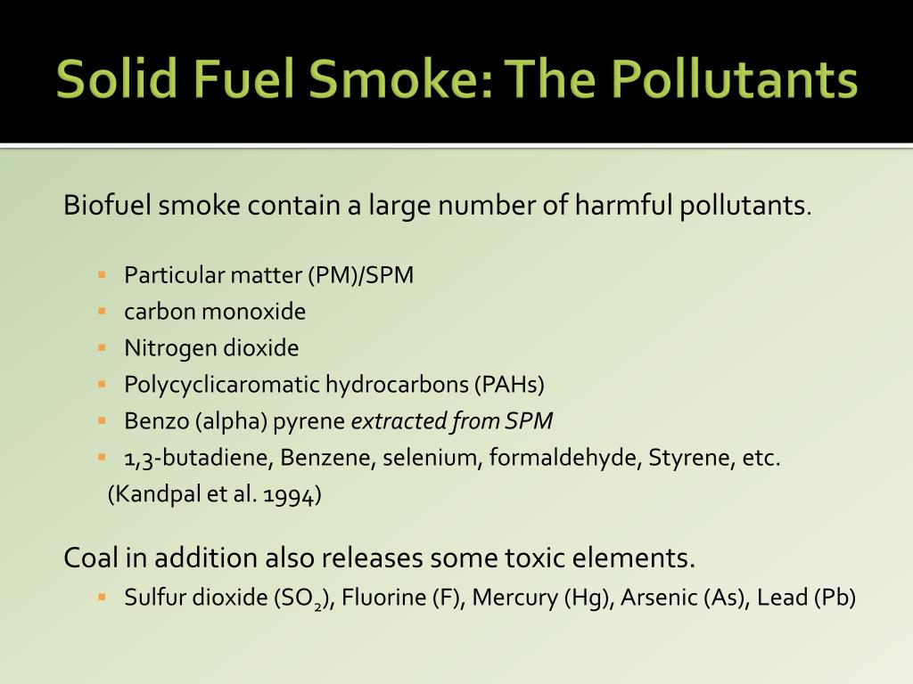 PPT - Childhood Stunting Associated With Solid fuel: The Role of ...