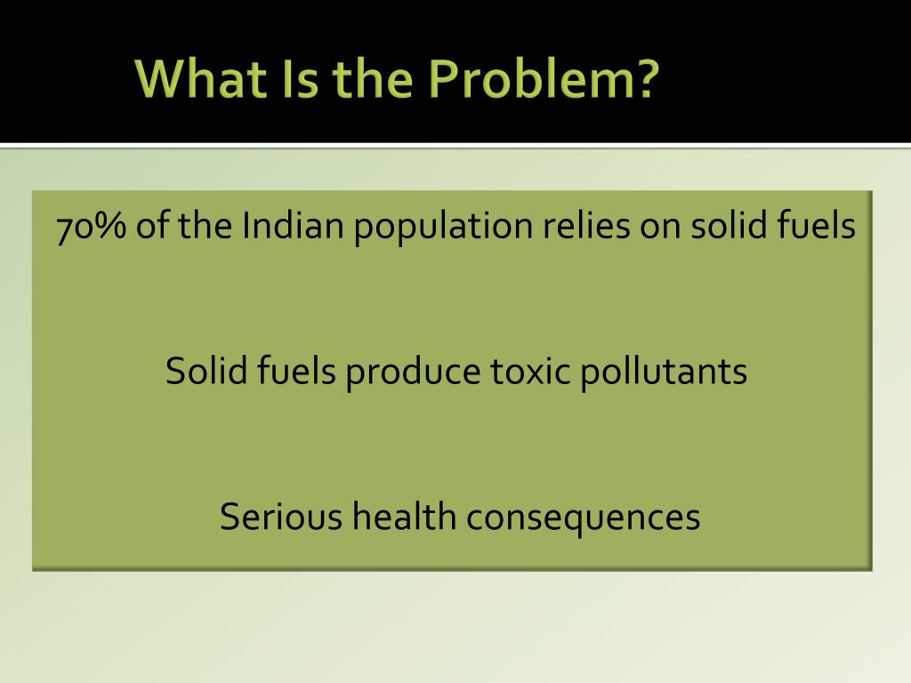 PPT - Childhood Stunting Associated With Solid fuel: The Role of ...