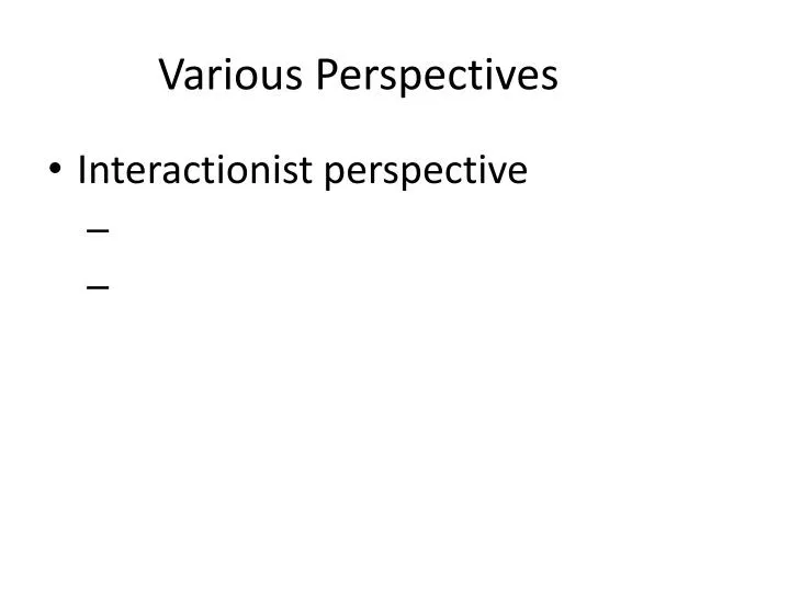 PPT - Various Perspectives PowerPoint Presentation, free download - ID ...