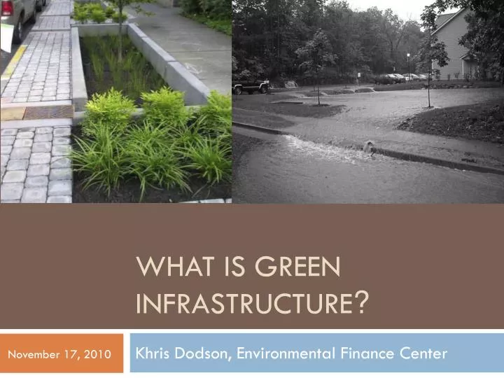 PPT - What is Green Infrastructure ? PowerPoint Presentation, free ...