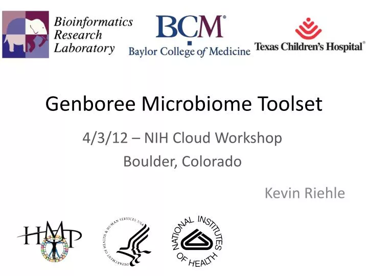 PPT - Genboree Microbiome Toolset PowerPoint Presentation, free ...