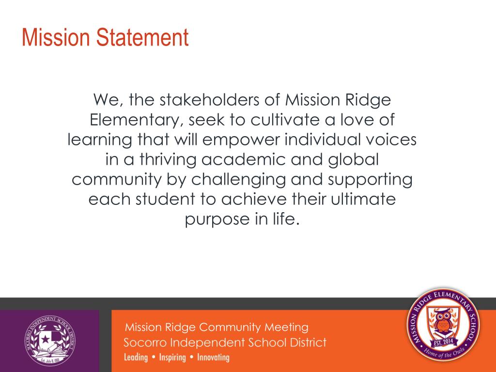 PPT - Mission Ridge Elementary Community Meeting March 26, 2014 ...