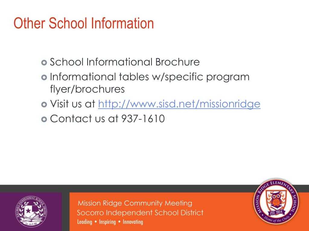 PPT - Mission Ridge Elementary Community Meeting March 26, 2014 ...