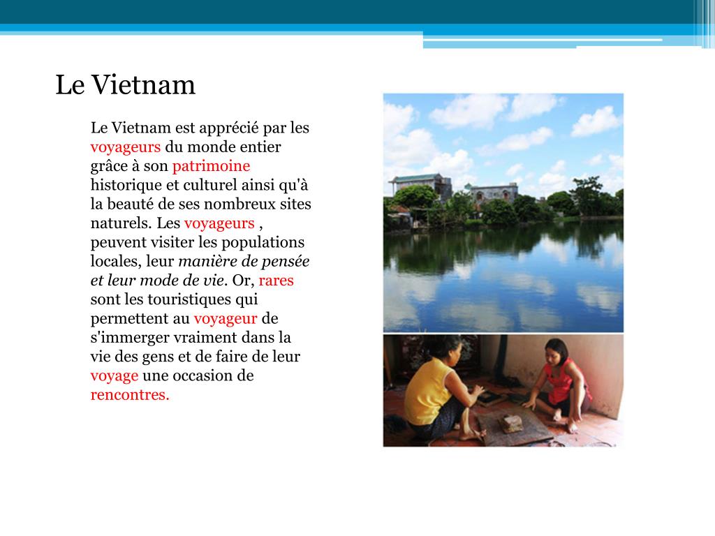 PPT - Le voyage et le tourisme PowerPoint Presentation, free download ...