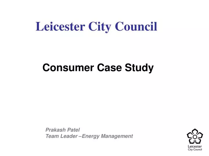 PPT - Consumer Case Study PowerPoint Presentation, free download - ID ...